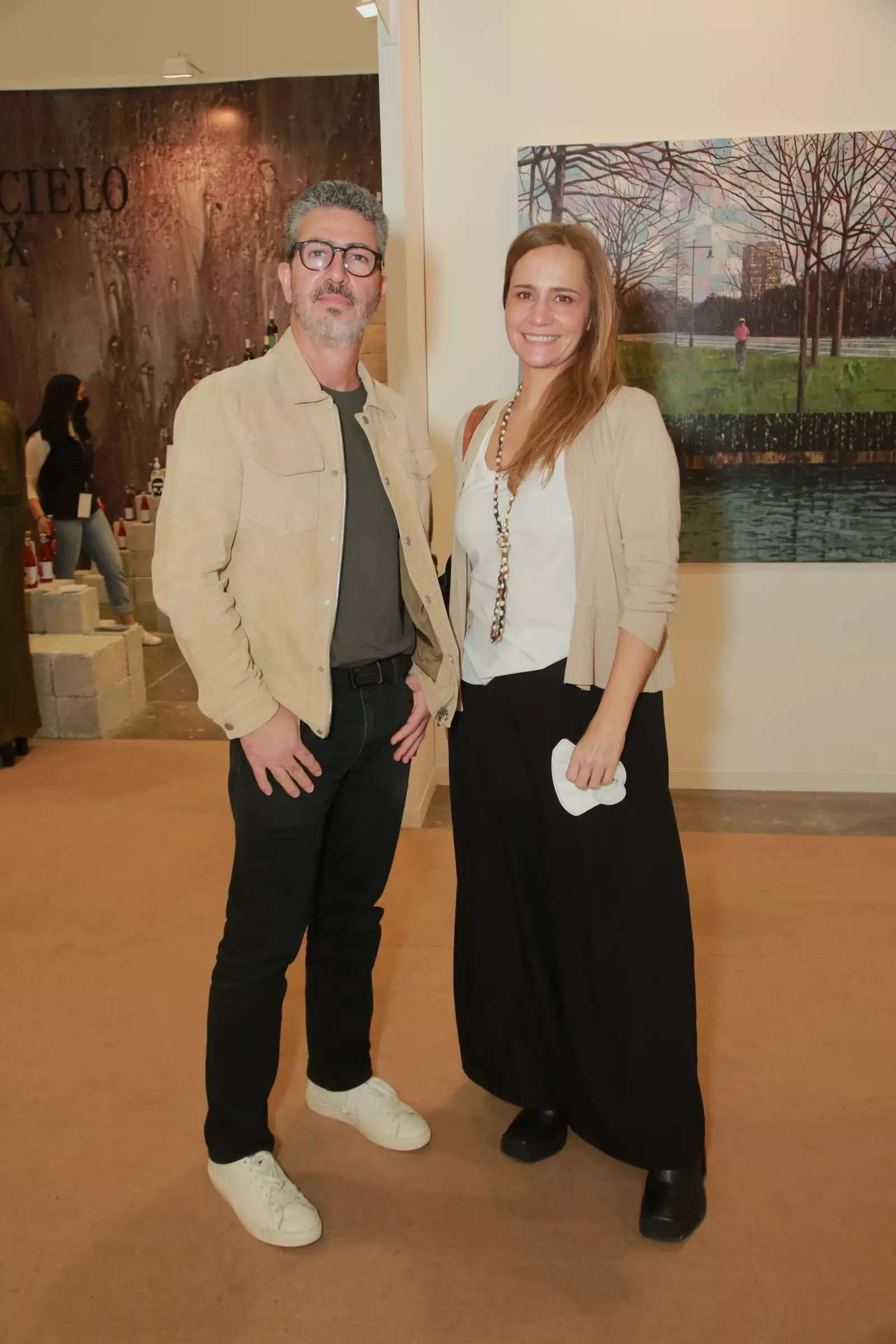 Paola Saad y Rodrigo Ripstein juntos en Zona Maco