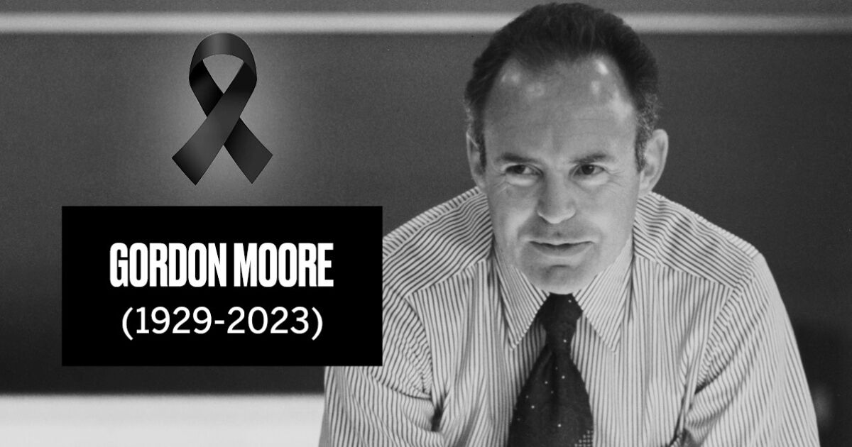 Gordon Moore, cofundador de Intel, murió a los 94 años