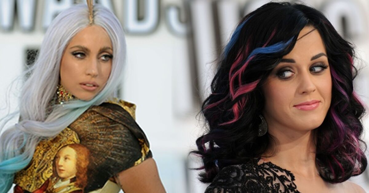 Lady Gaga y Katy Perry van ‘codo a codo’ en los premios MTV Europa