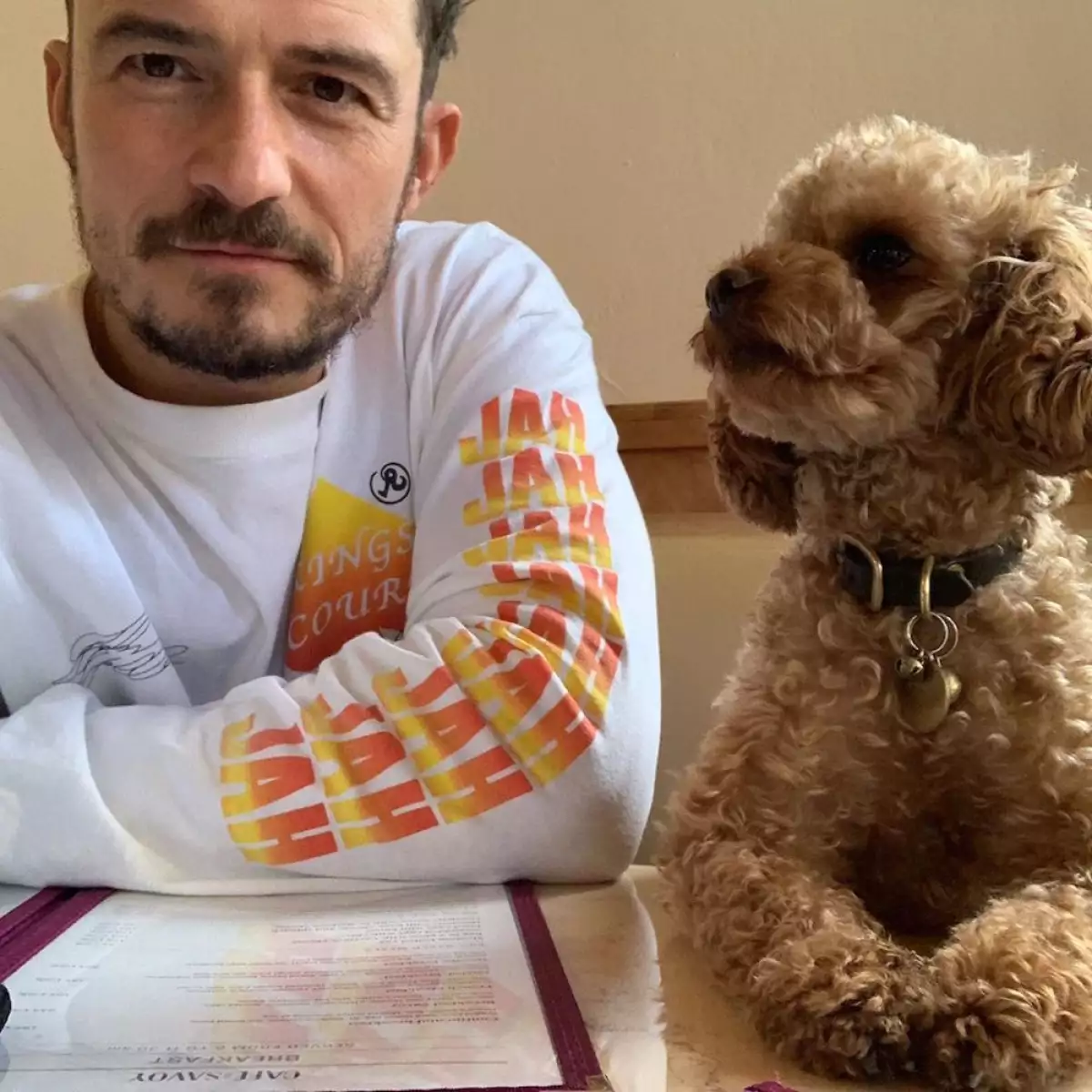 Tras perder a su perrito Mighty, Orlando Bloom adopta a un cachorrito