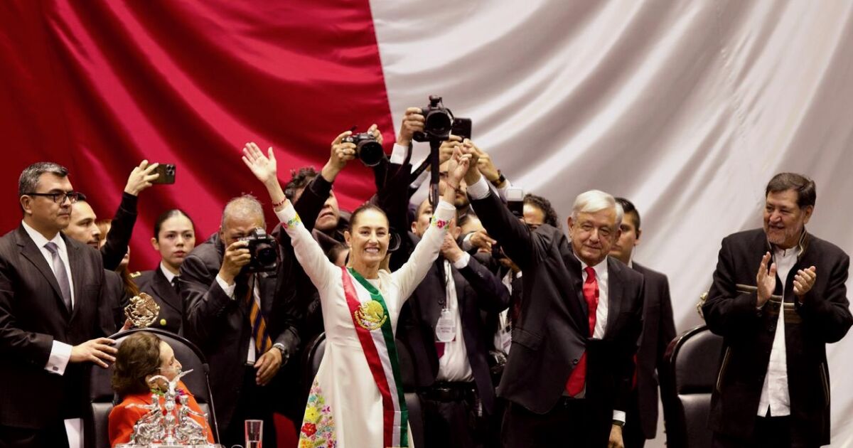 Fotos: Claudia Sheinbaum jura como la primera presidenta de México