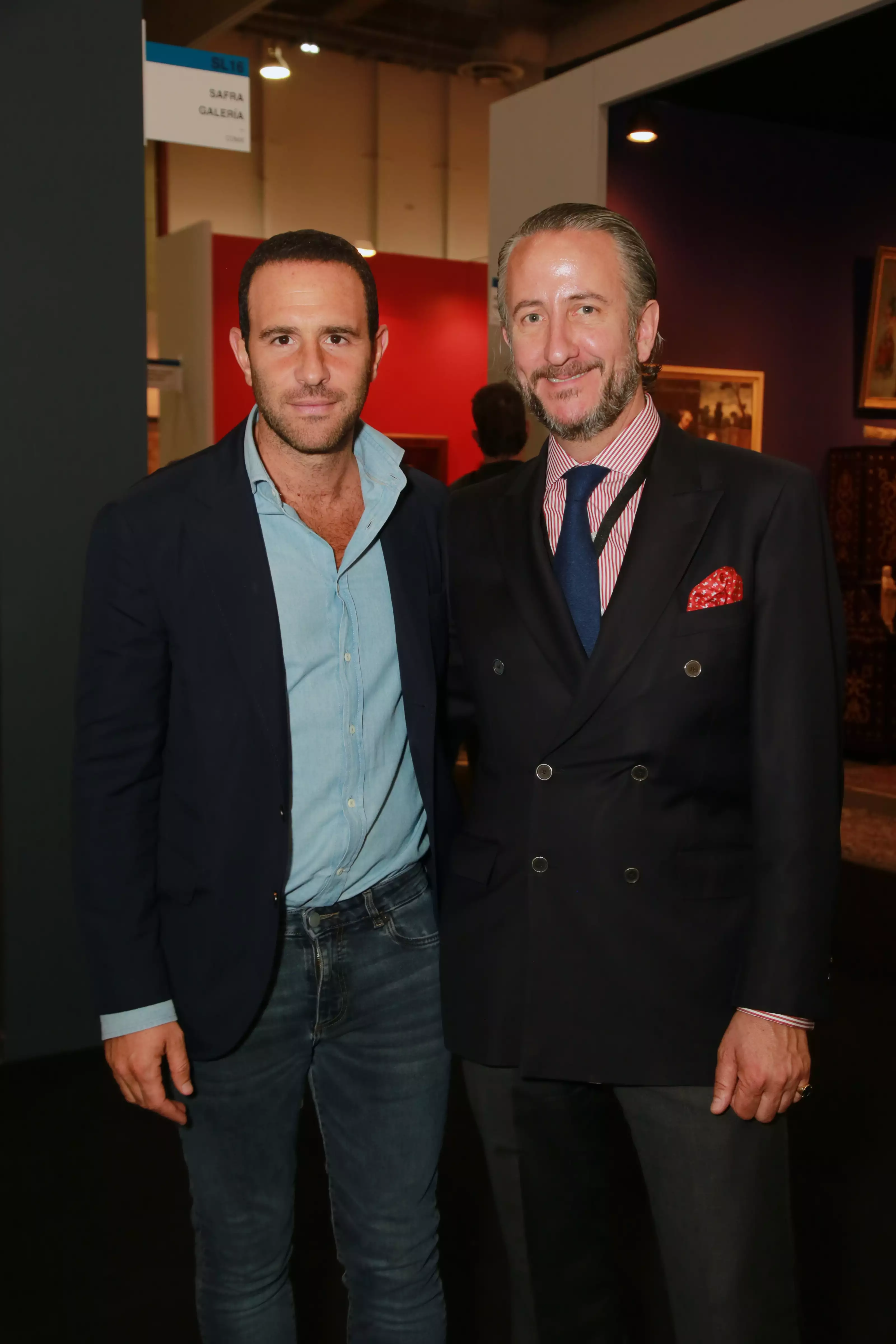 Paola Saad y Rodrigo Ripstein juntos en Zona Maco