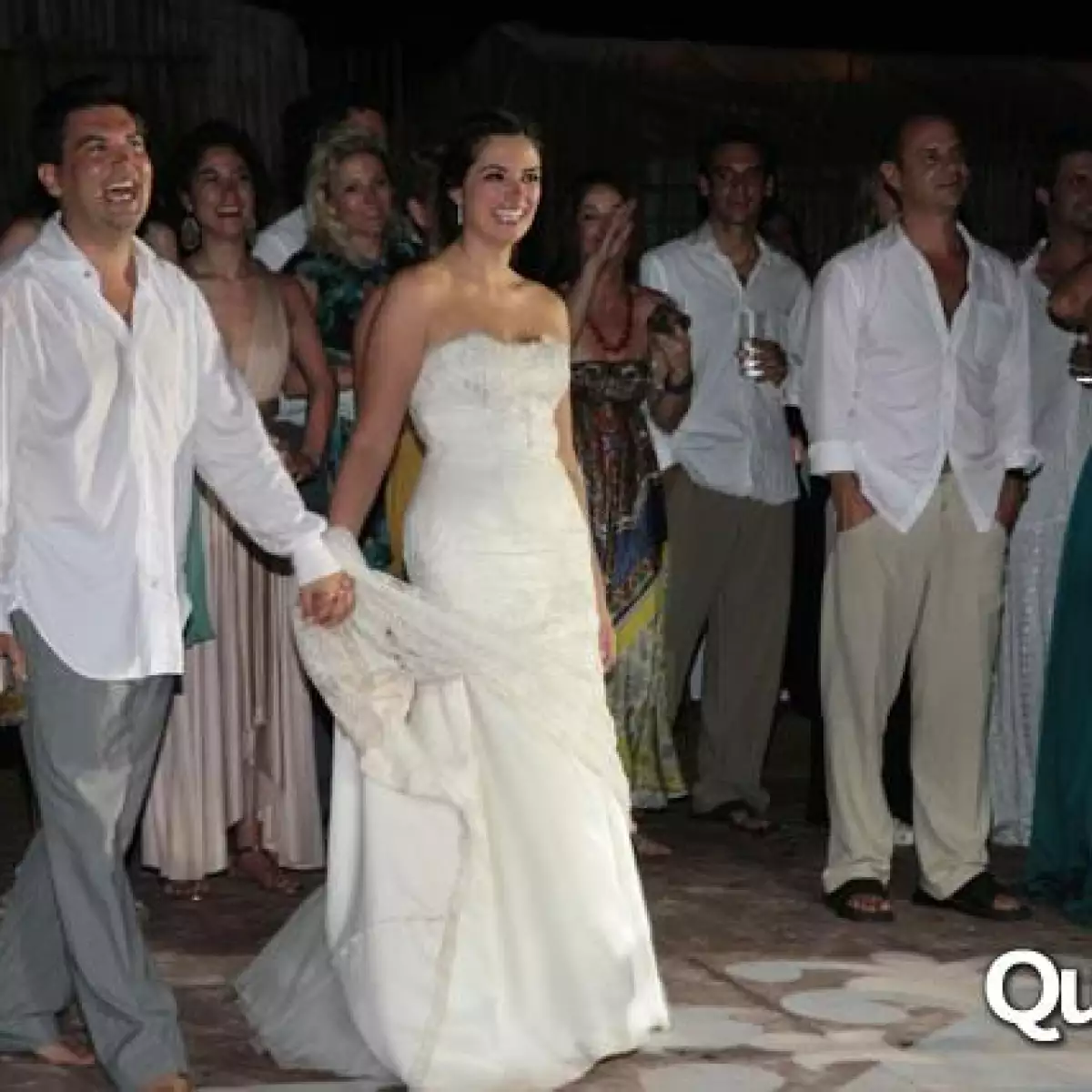 Alexa Damián y Ben Melkman se casaron en la Riviera Maya