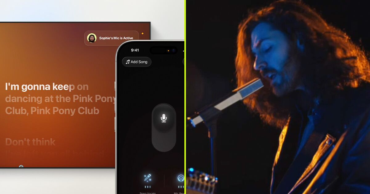 ¡Apple anuncia su propio karaoke y tu iPhone será el micrófono!