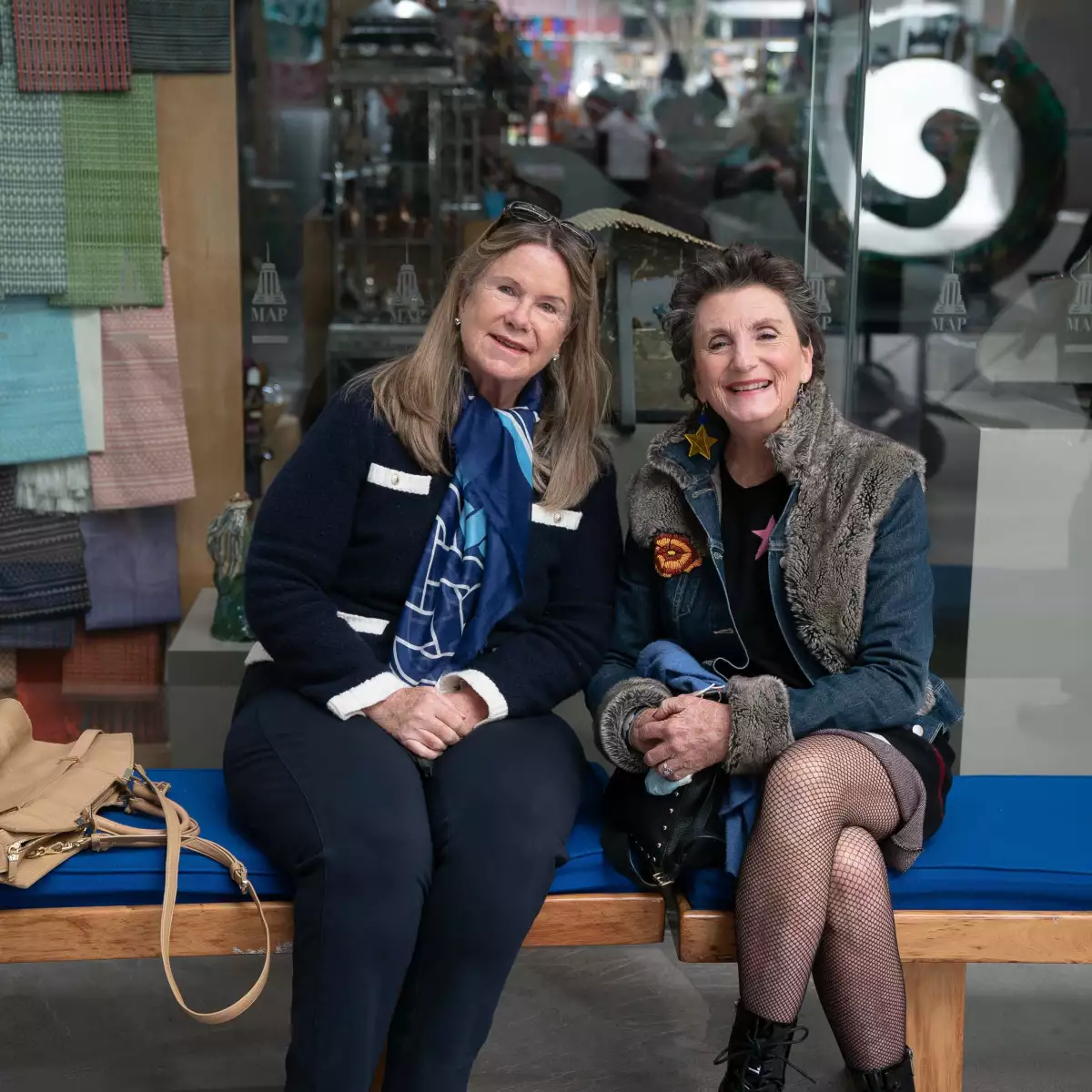 Claudio Landucci, Viviana Corcuera y Martín Olavarrieta en evento del MAP