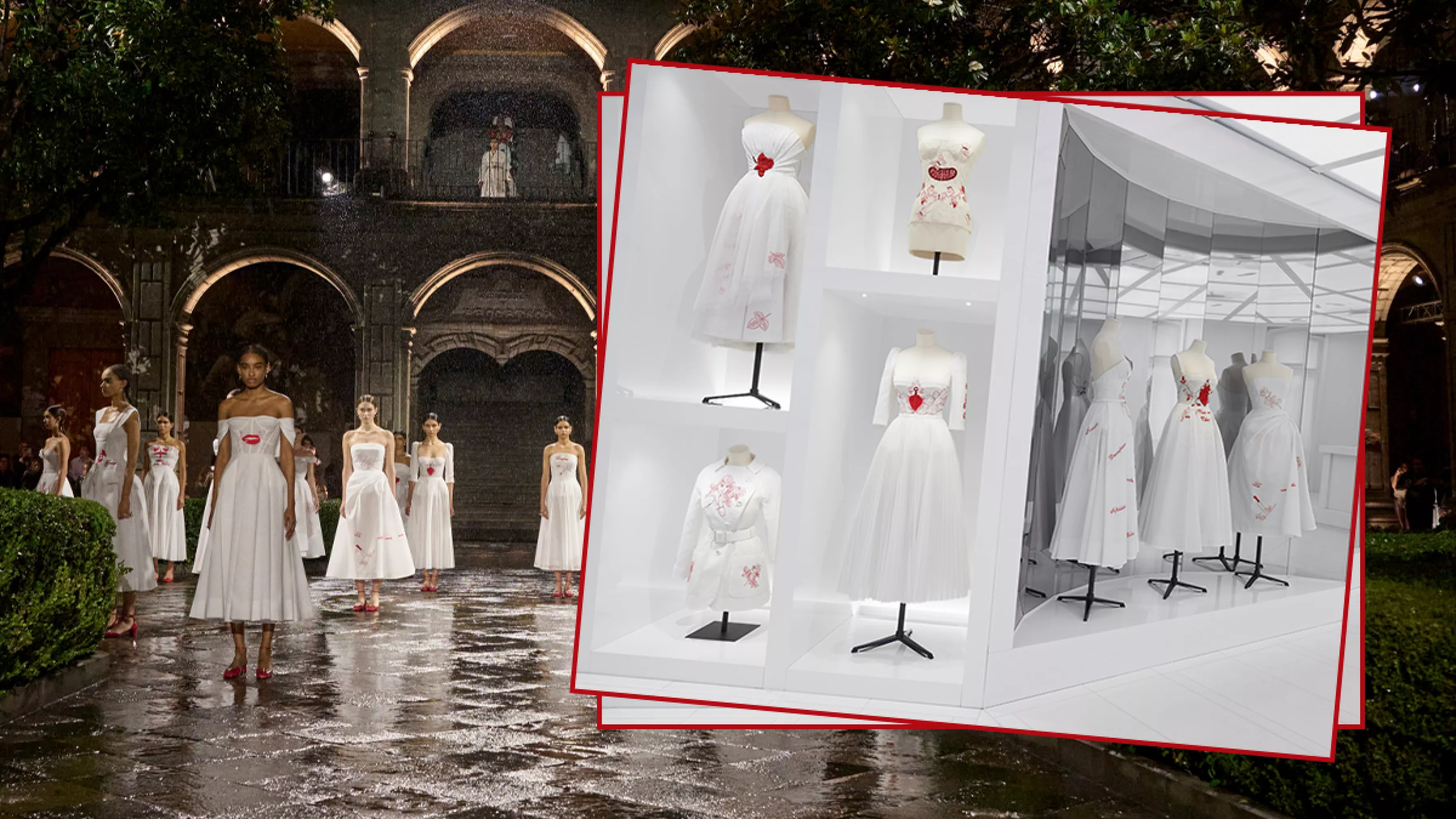 La obra “A Corazón Abierto” de Elina Chauvet para el desfile Dior en ...