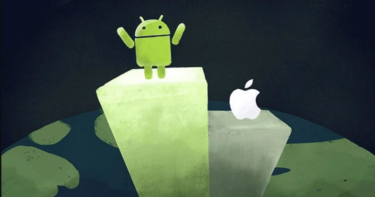 Cómo Android venció al iPhone y logró dominar al mundo