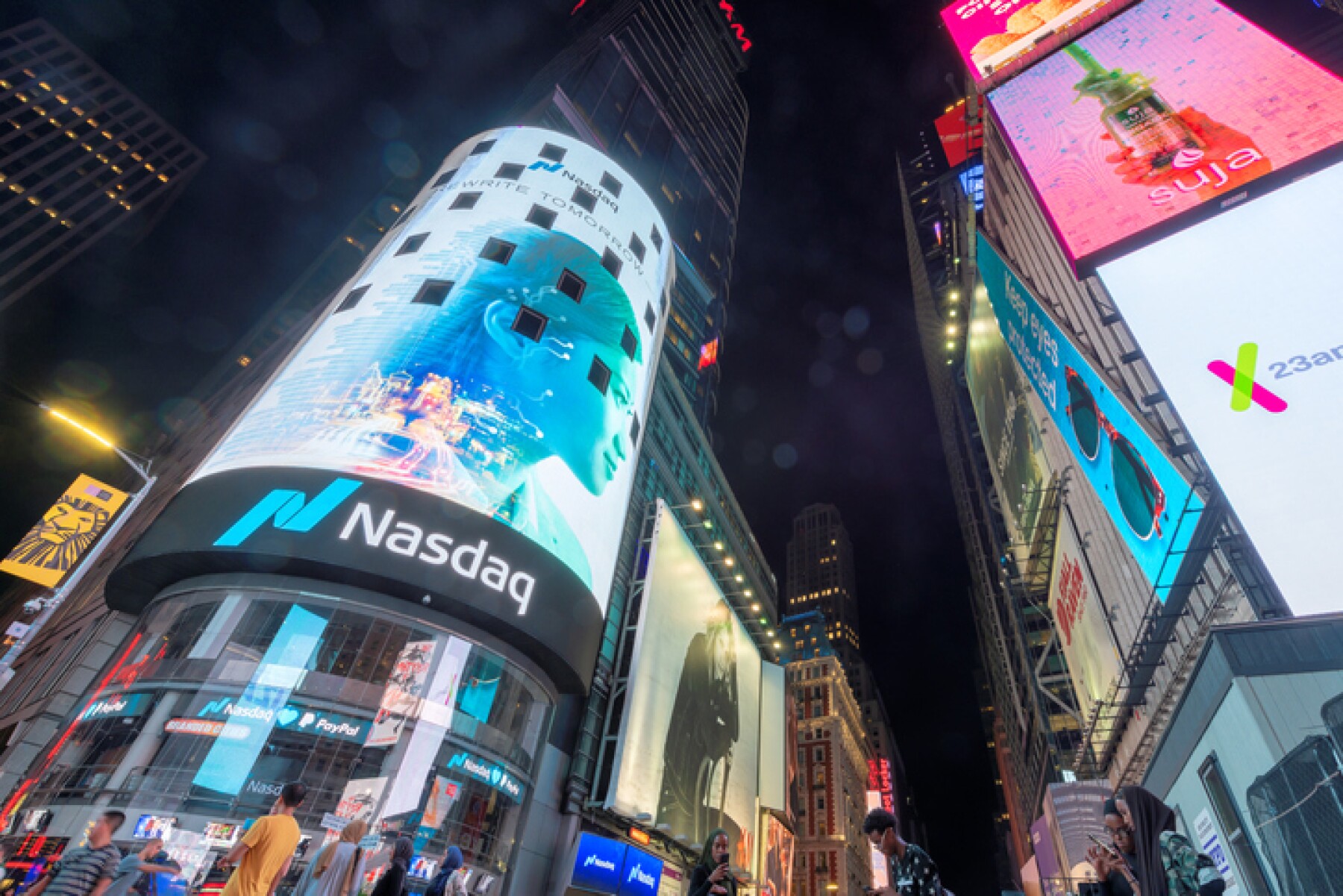 El Nasdaq registra un máximo récord