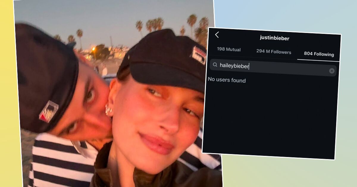Justin Bieber le da unfollow a Hailey y dice que alguien se metió a su ...