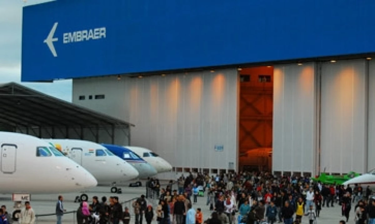 Embraer proveerá a la fuerza aérea de Brasil