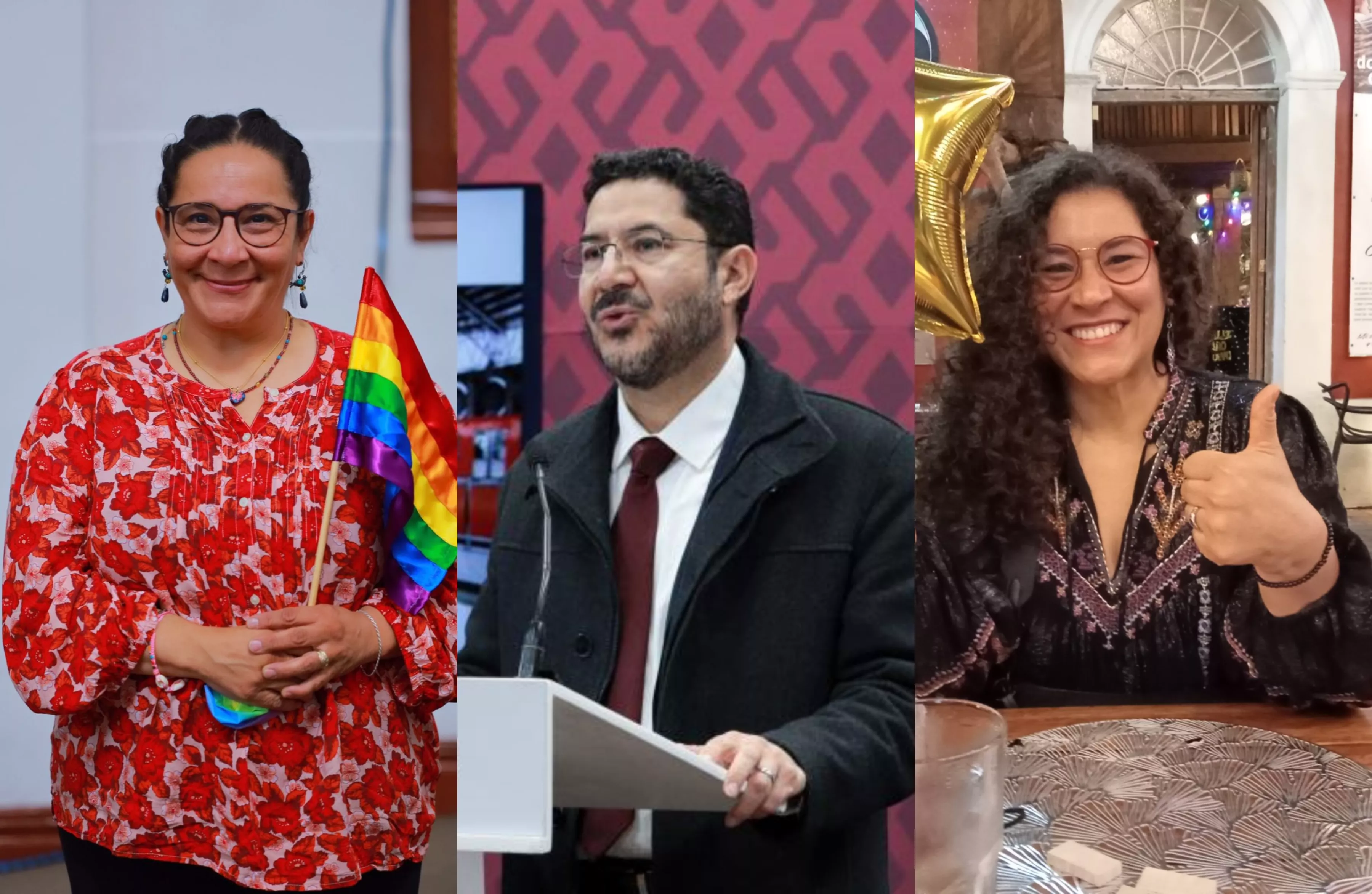 Martí, Lenia y Valentina, ¿quiénes son hermanos Batres en la política ...