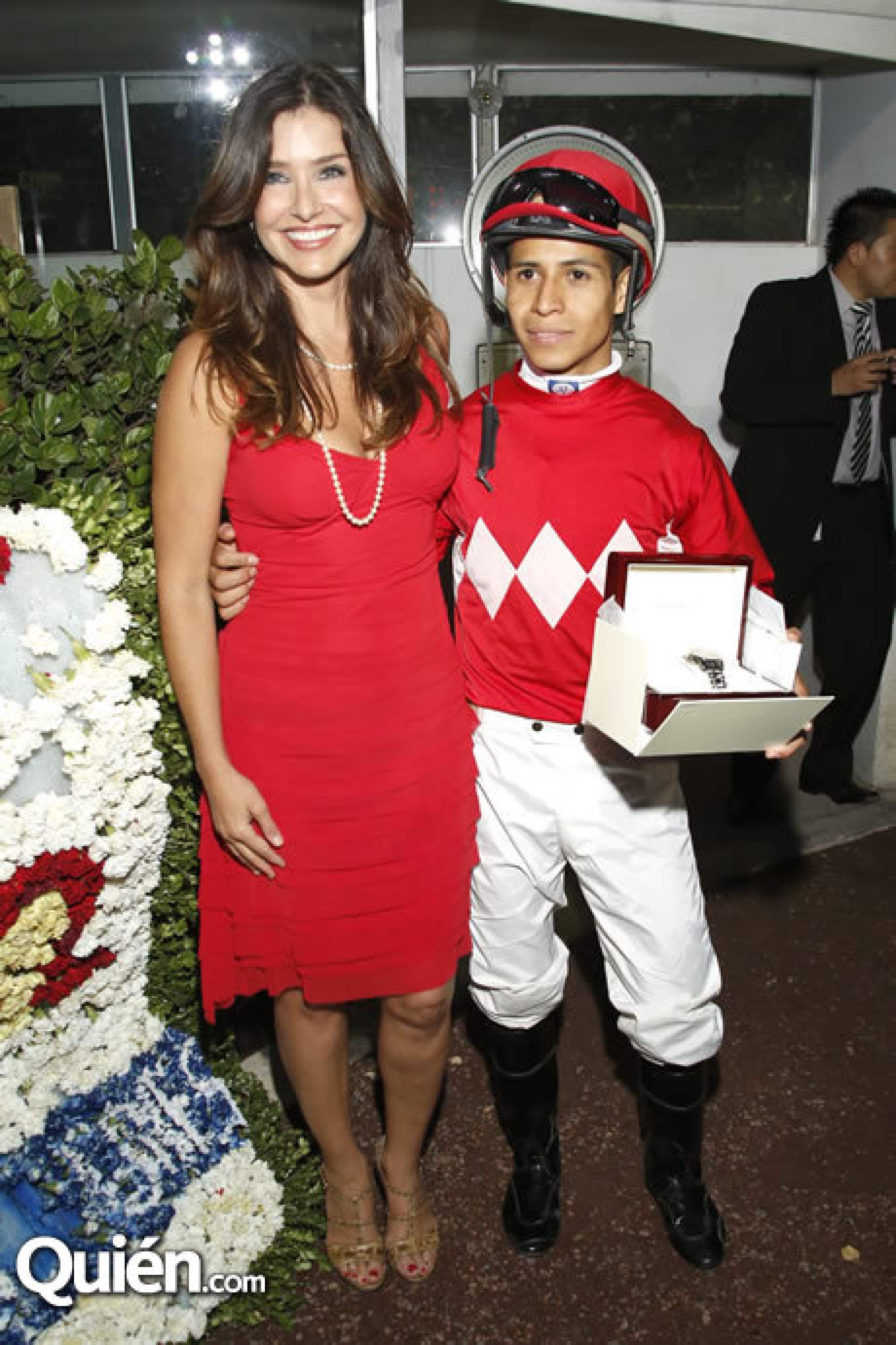 Edith Serrano en la Carrera Longines