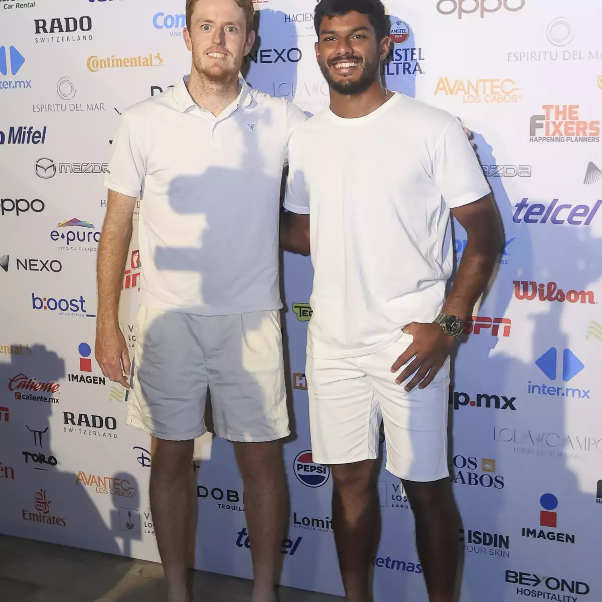 Calentando motores para una semana llena de tenis en el Abierto de Los ...