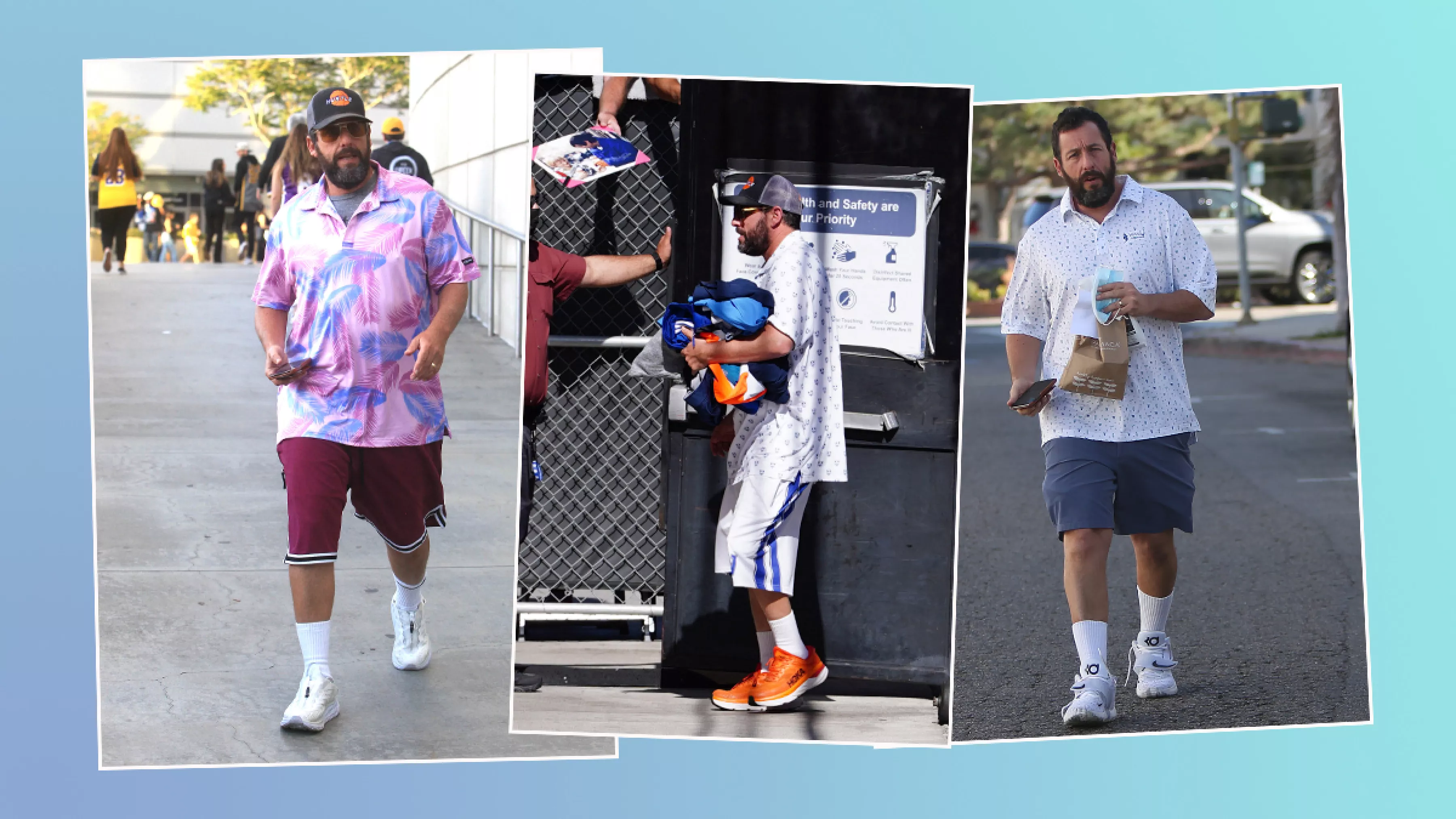 Por qué Adam Sandler se convirtió en el ícono de moda más buscado en Google