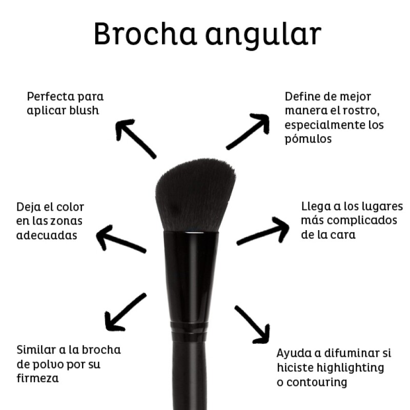Guía básica de brochas para maquillaje