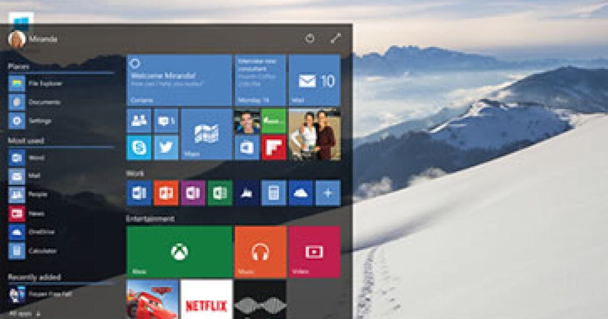 10 novedades de Windows 10