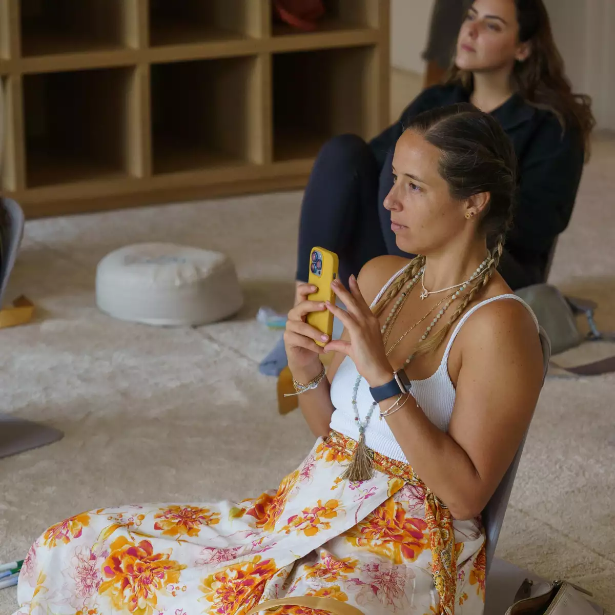 Lucille Aiza y Eileen Guerrero presentan nuevos poductos de We+Flow