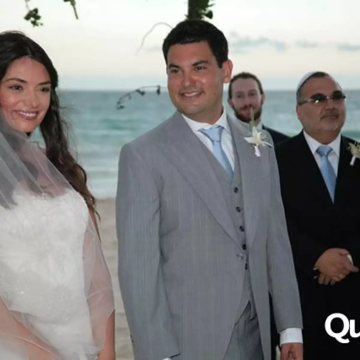 Alexa Damián y Ben Melkman se casaron en la Riviera Maya