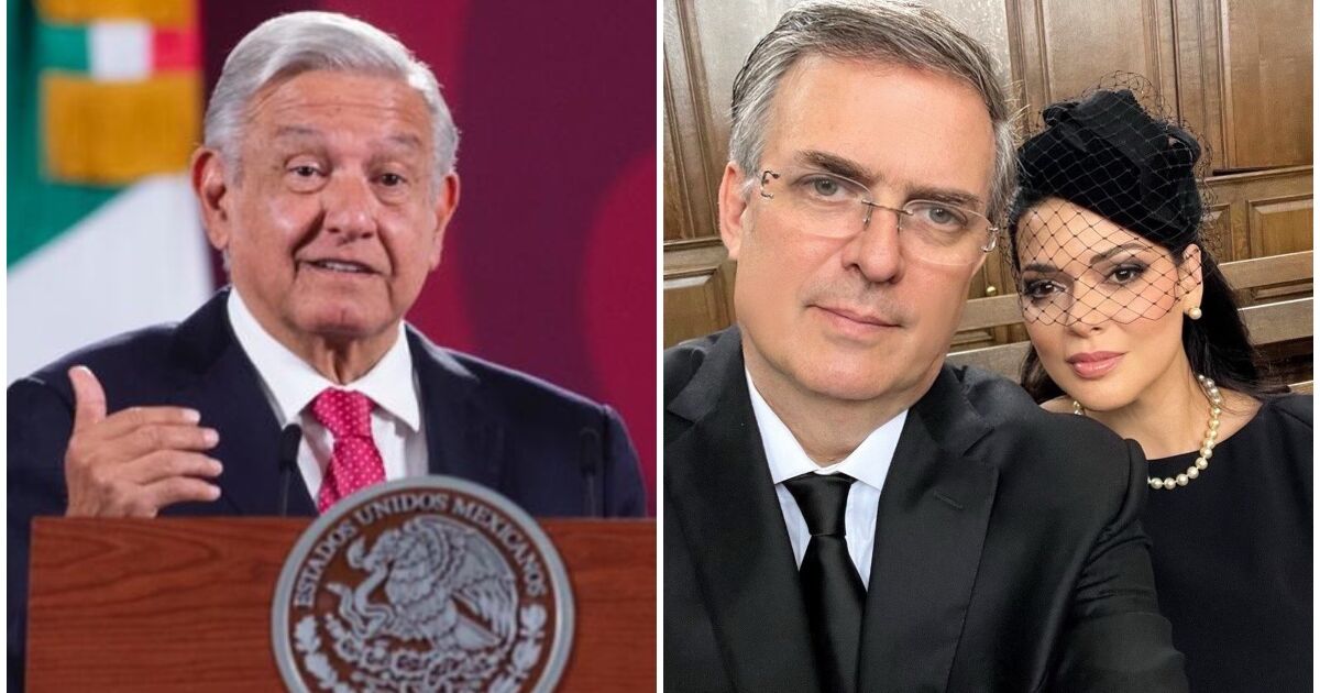 AMLO defiende a Ebrard tras foto polémica en funeral de la reina Isabel II