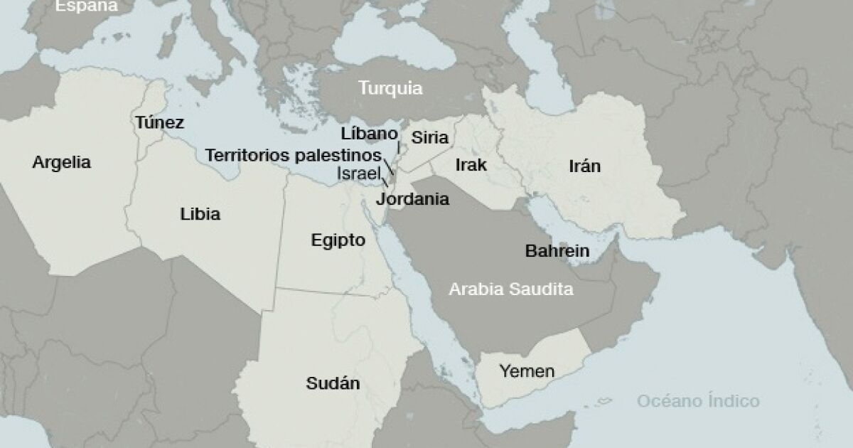 Mundo árabe: el efecto dominó en 14 países