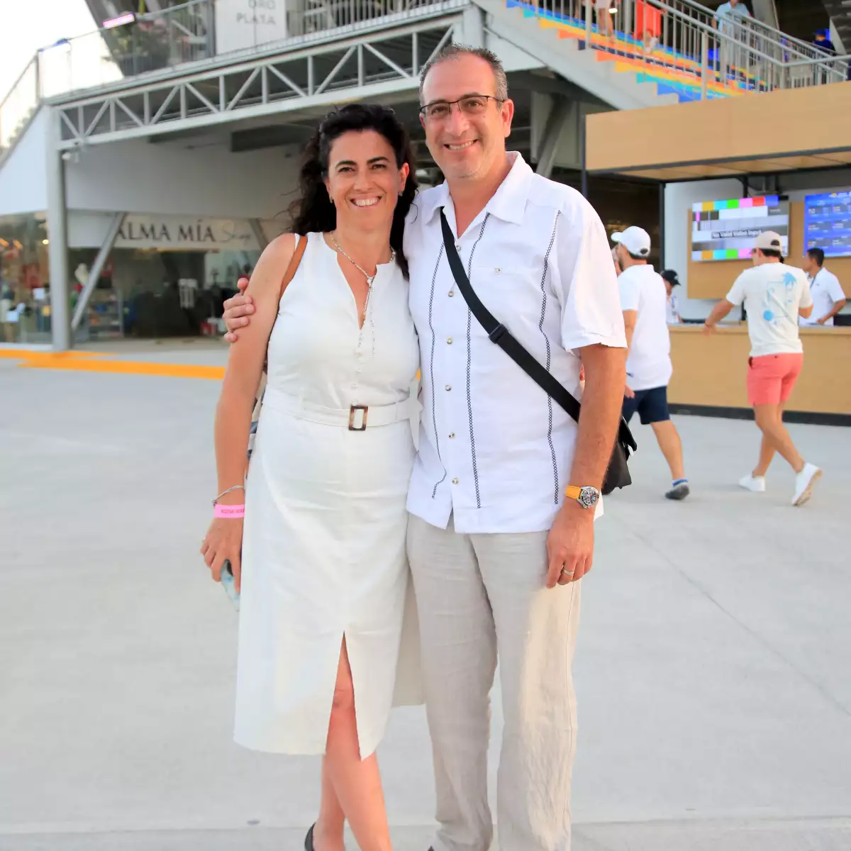 Joe Slim y Constanza Carrascal viven la emoción del AMT