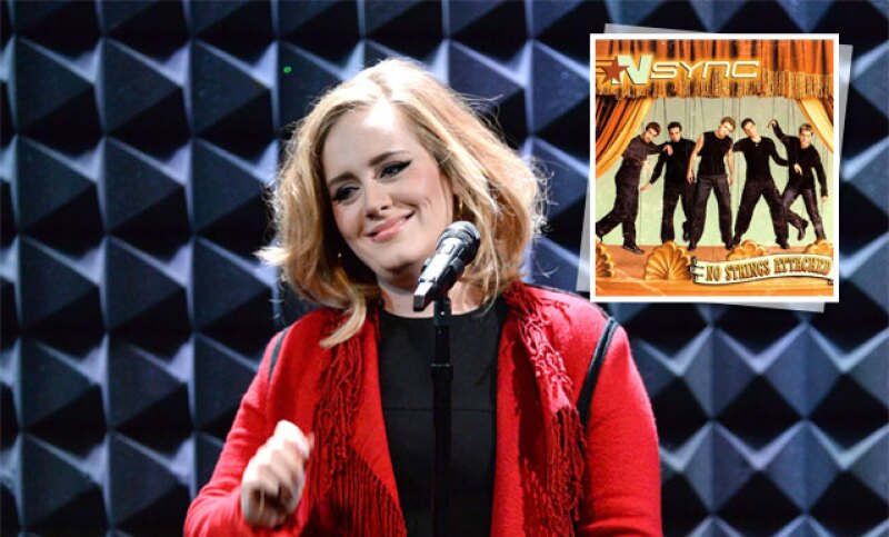 Adele rompe el récord de 'N Sync y ellos la felicitan