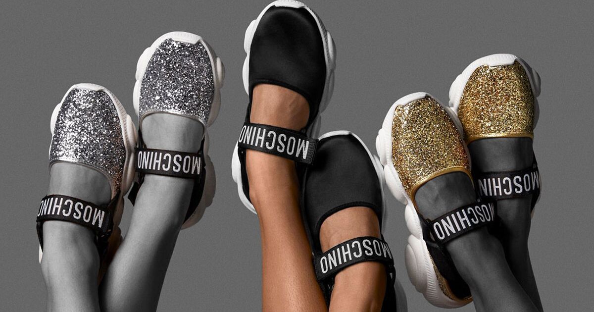 Queríamos los nuevos sneakers de Moschino, pero después de ver su suela ...