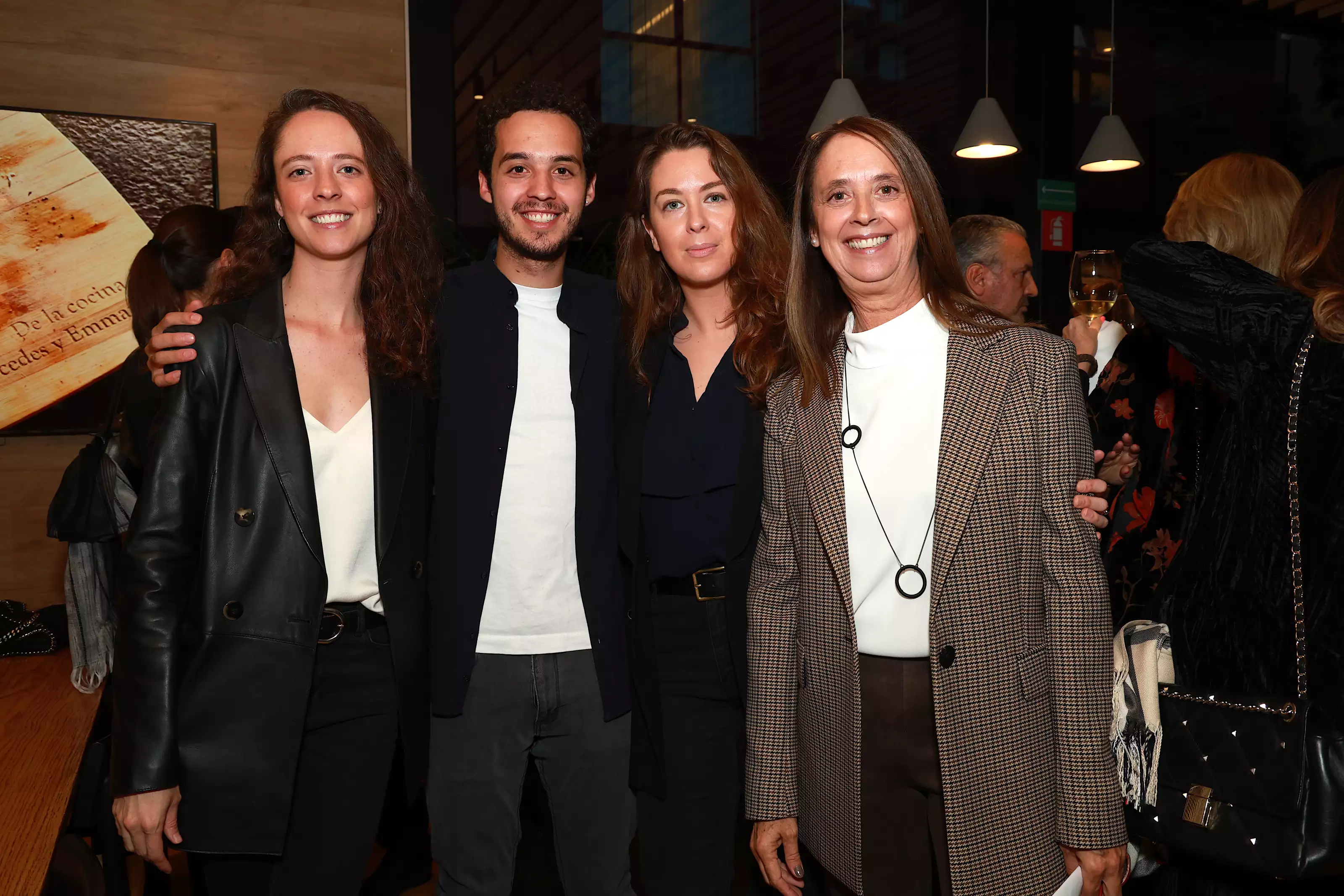 Claudia y Federico Rigoletti en la inauguración de la escuela Pizzaioli