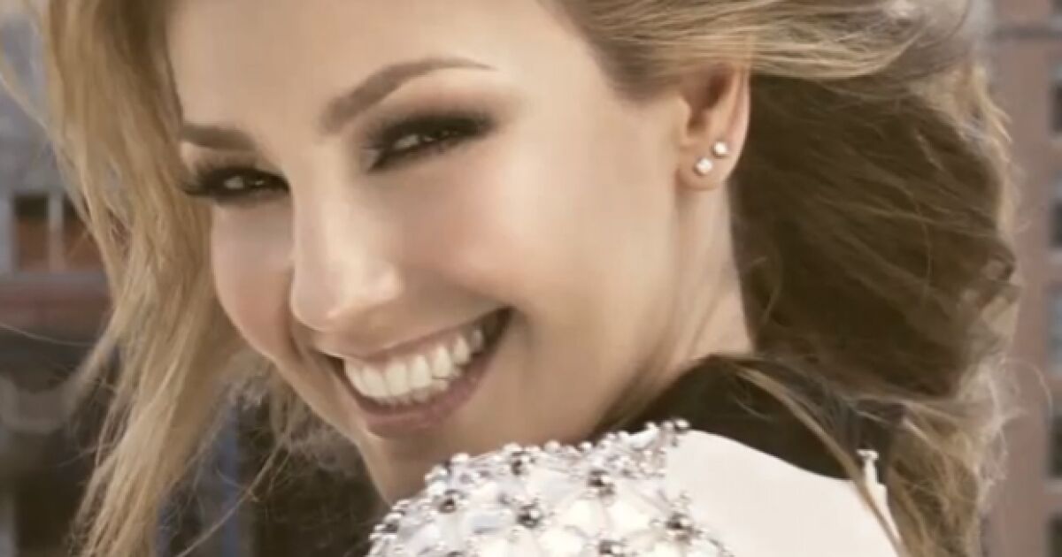 Behind the scenes: Thalía desde Nueva York para Quién
