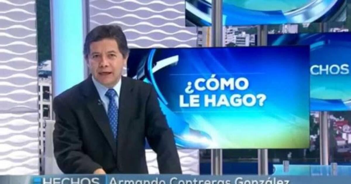 Fallece Armando Contreras, reconocido reportero de TV Azteca