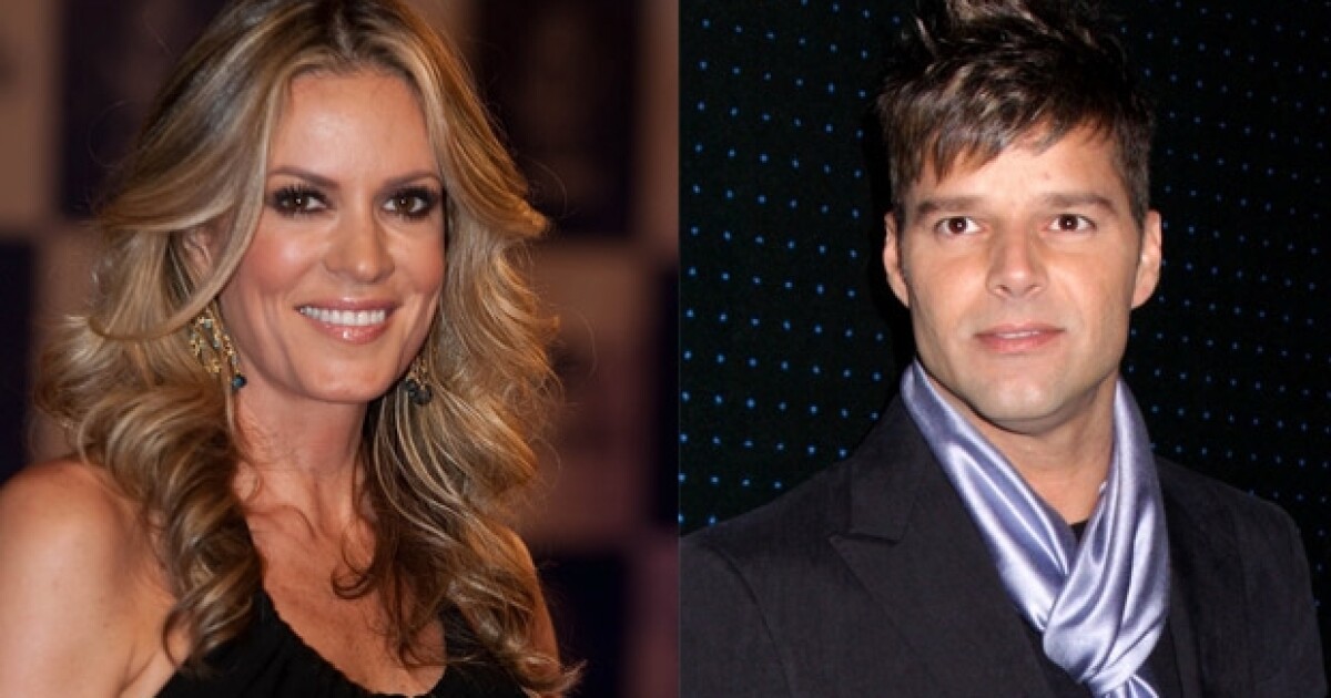 Rebecca de Alba se limita a hablar de Ricky Martin