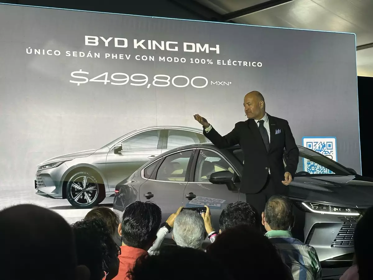 BYD King DM-i: precio en México y características del sedán híbrido ...