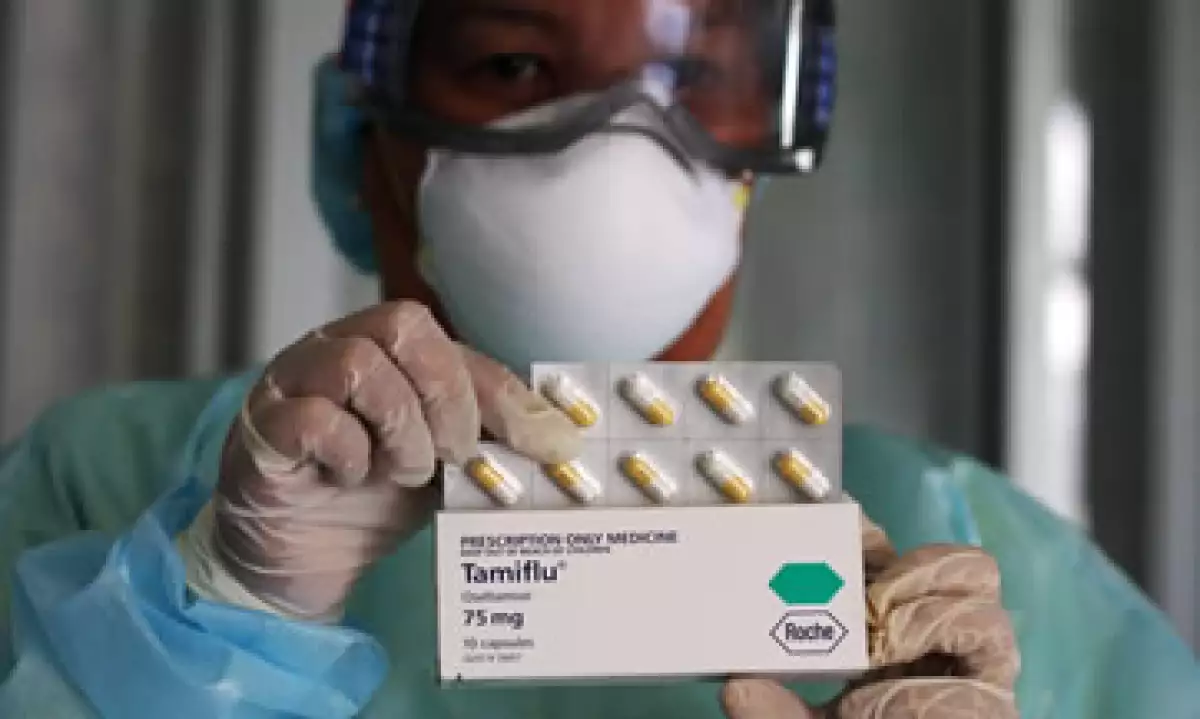 Roche abastecerá 90,000 unidades de Tamiflu en México
