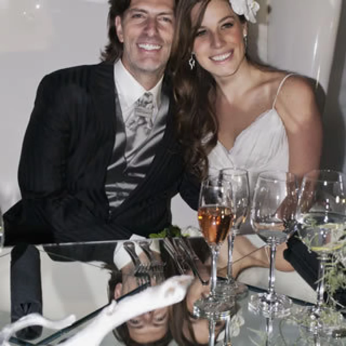 Unen sus vidas Mónica Argüelles y Alejandro Negrete