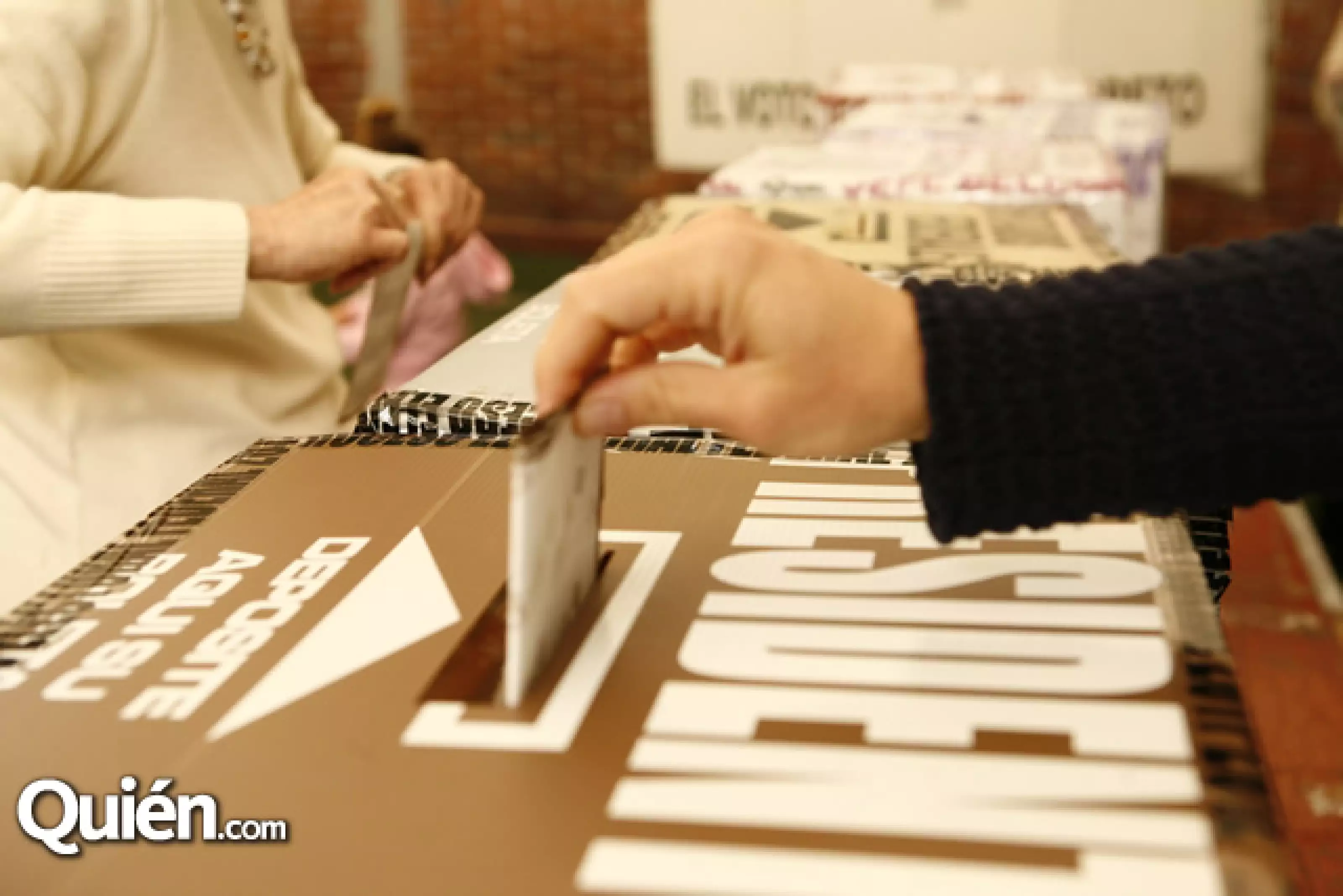 Fotos: ¿A quiénes nos encontramos votando?