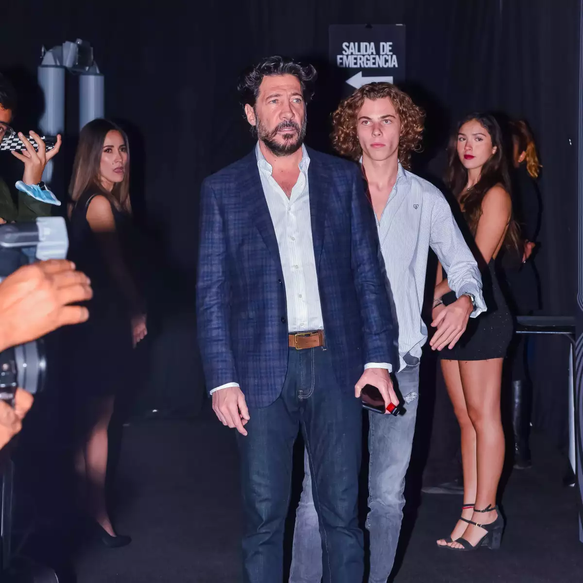 Carlos Slim Domit y Maria Elena Torruco en la after party de la Fórmula 1