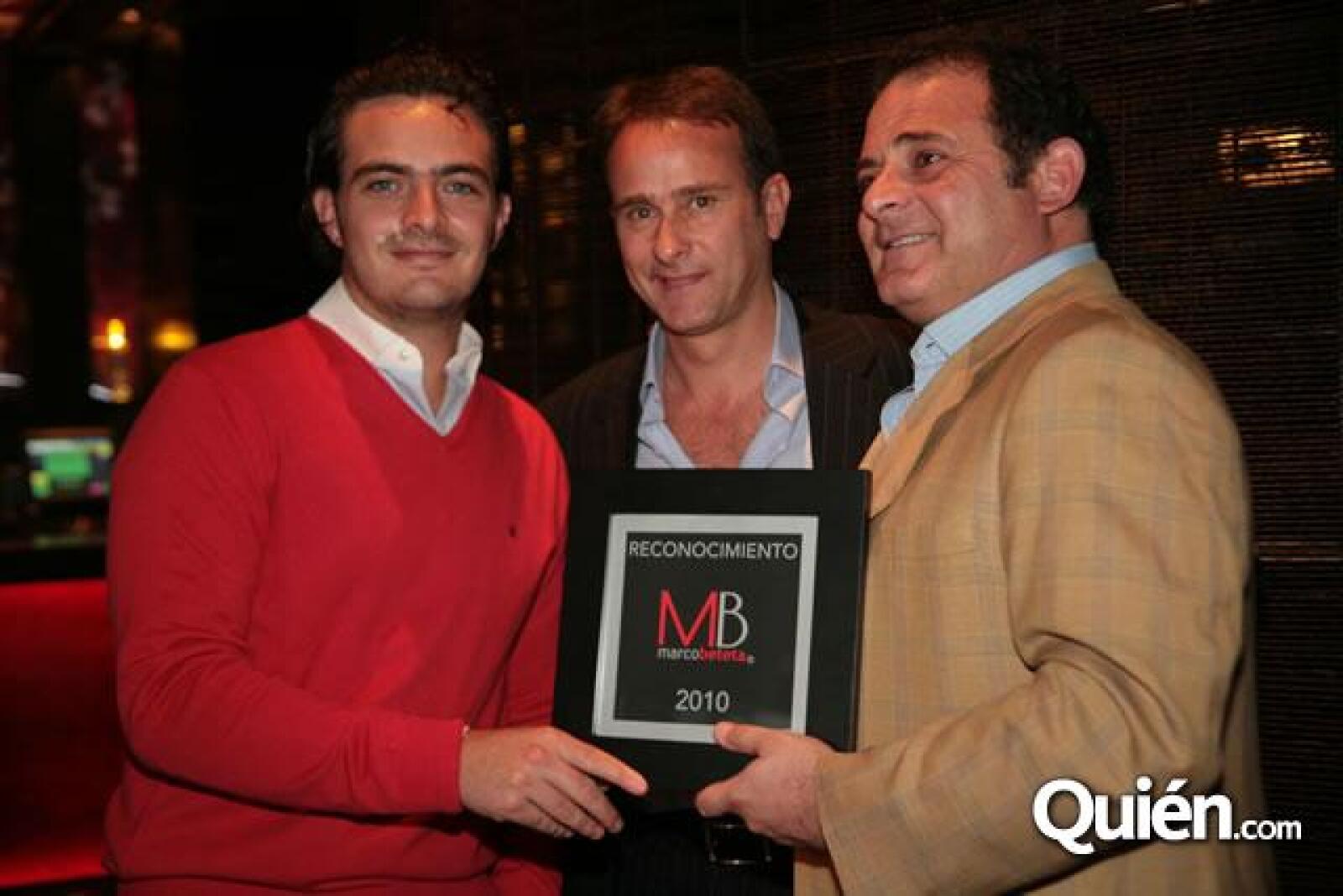 Socios del Nobu festejan con Marco Beteta