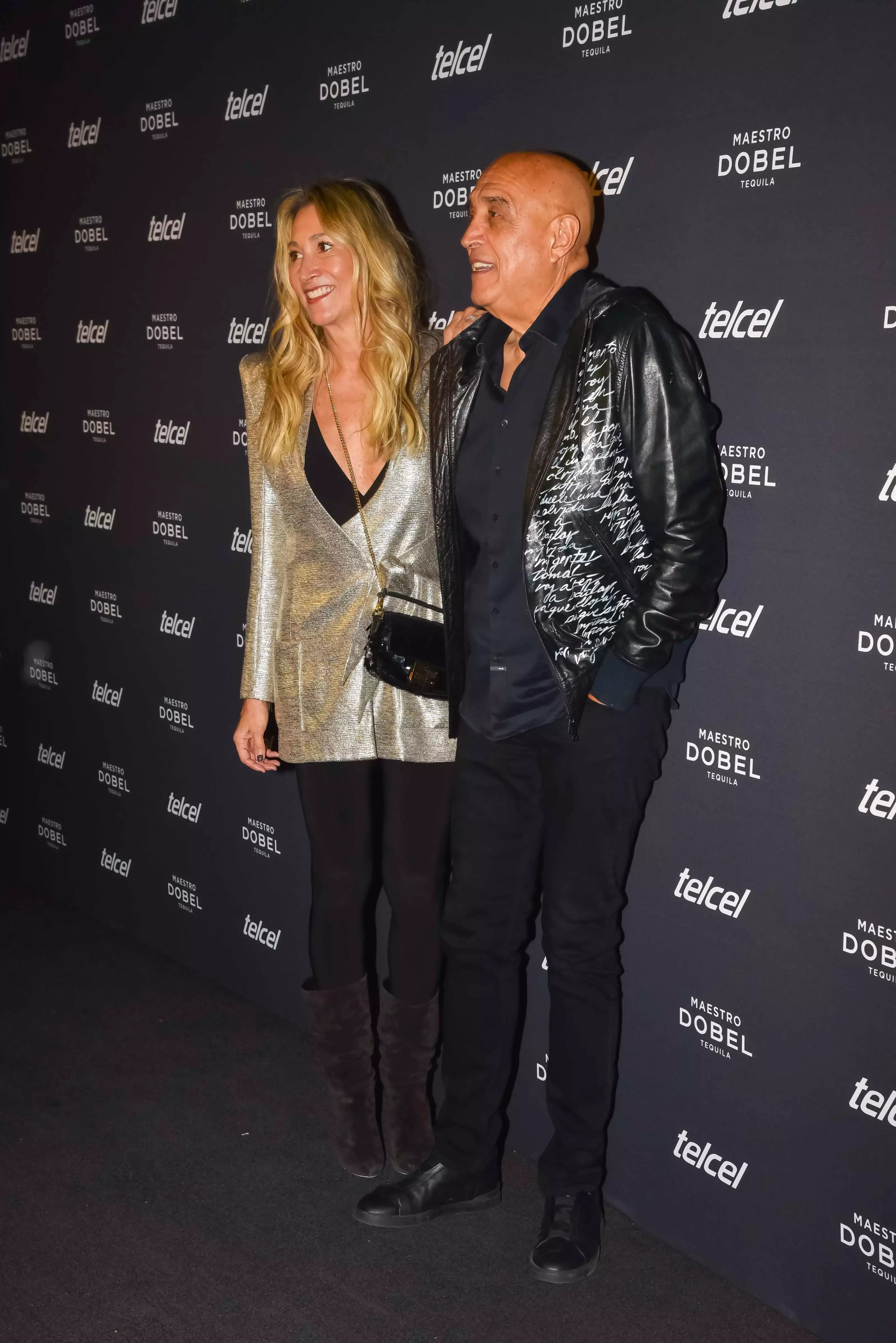 Carlos Slim Domit y Maria Elena Torruco en la after party de la Fórmula 1