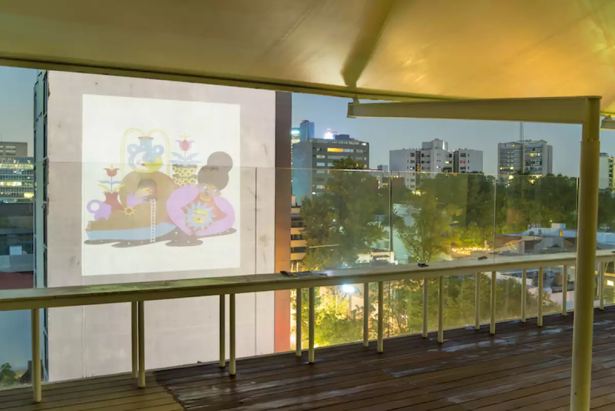 Los murales digitales hechos en iPad que llegaron a CDMX para levantar ...