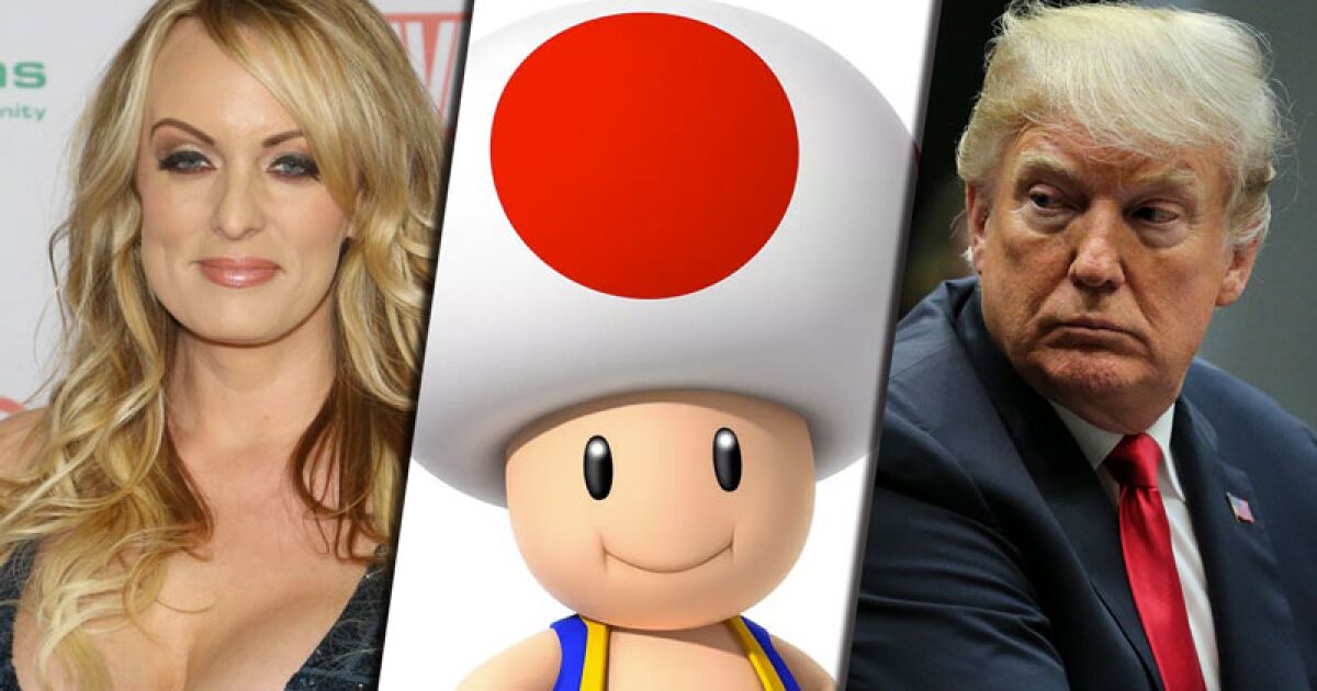 Stormy Daniels compara partes íntimas de Trump con Toad de Mario Kart