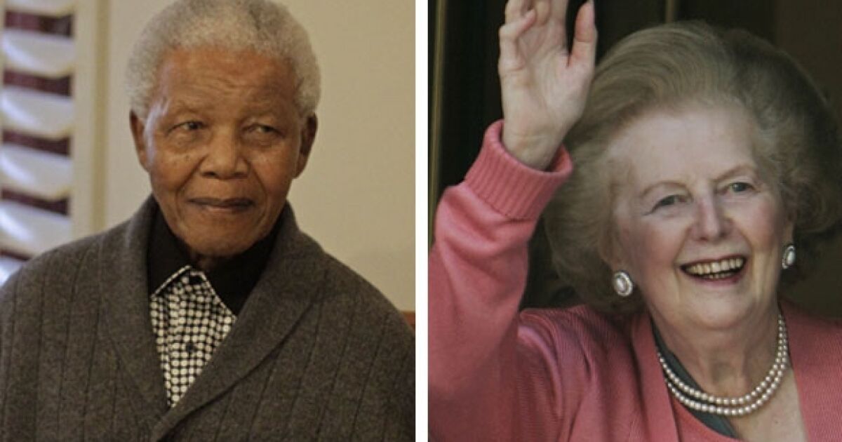 Nelson Mandela y Margaret Thatcher pasarán navidad en el hospital