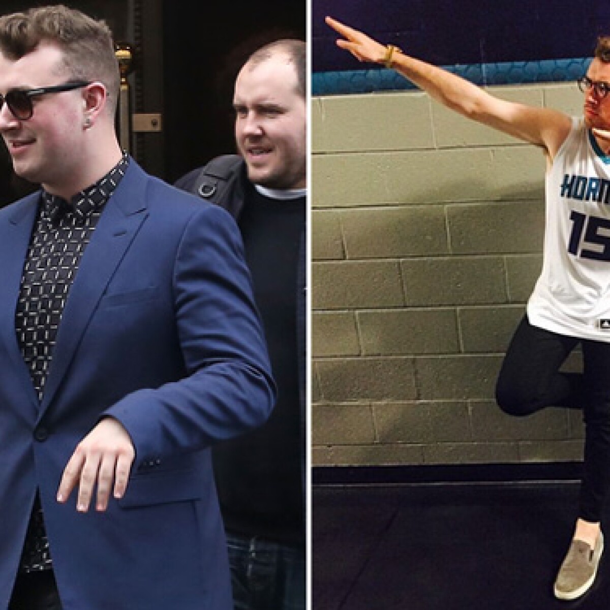 El cambio radical del cuerpo de Sam Smith en un año