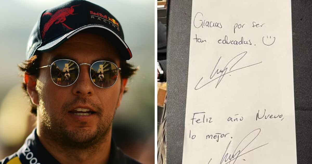 Checo Pérez cierra el 2022 con broche de oro: tiene admirable gesto con ...