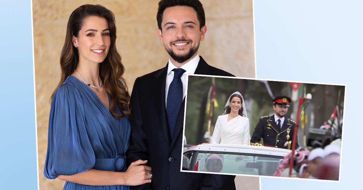 ¡Boda real! El enlace del príncipe Hussein de Jordania