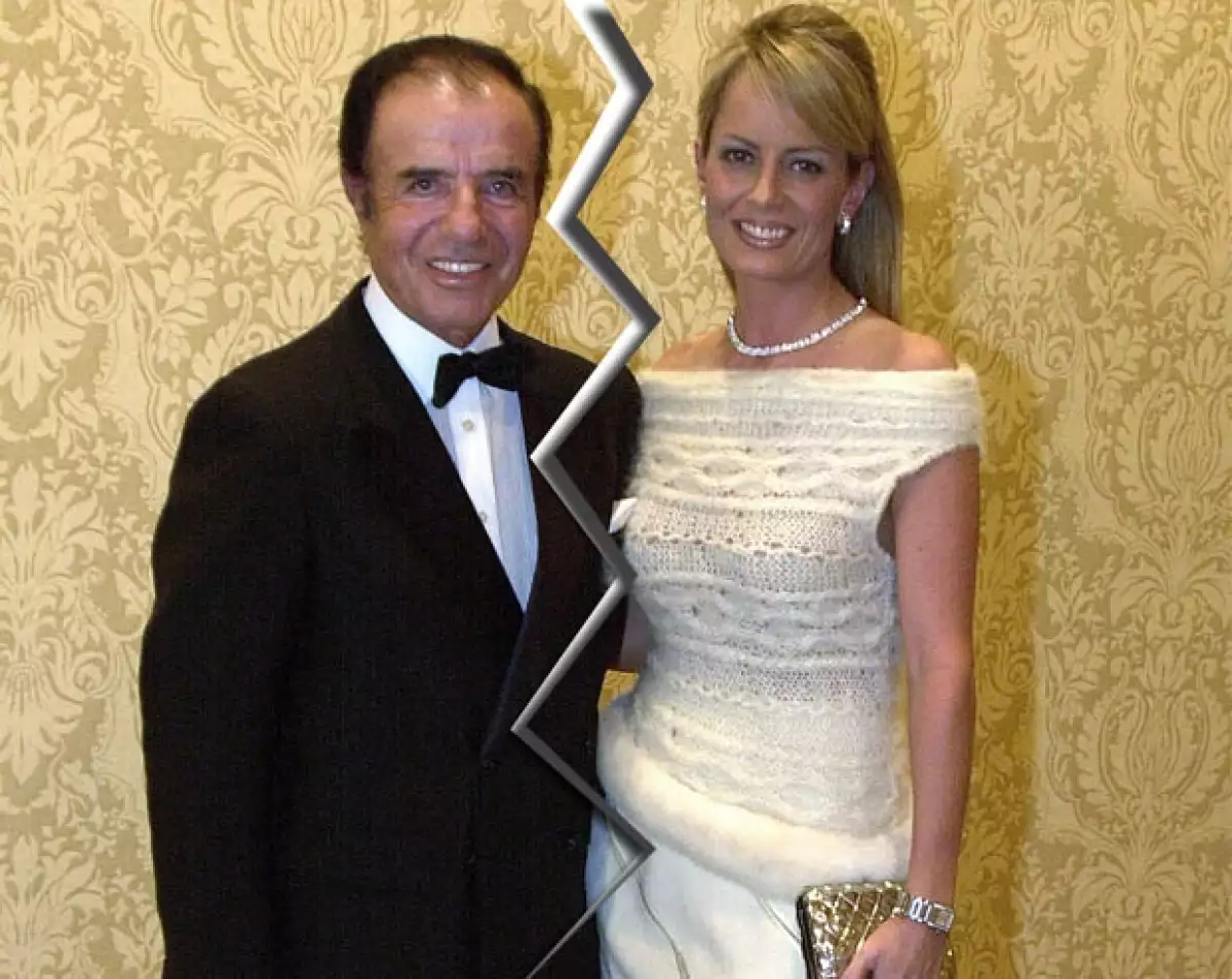 Carlos Menem y Cecilia Bolocco se divorcian