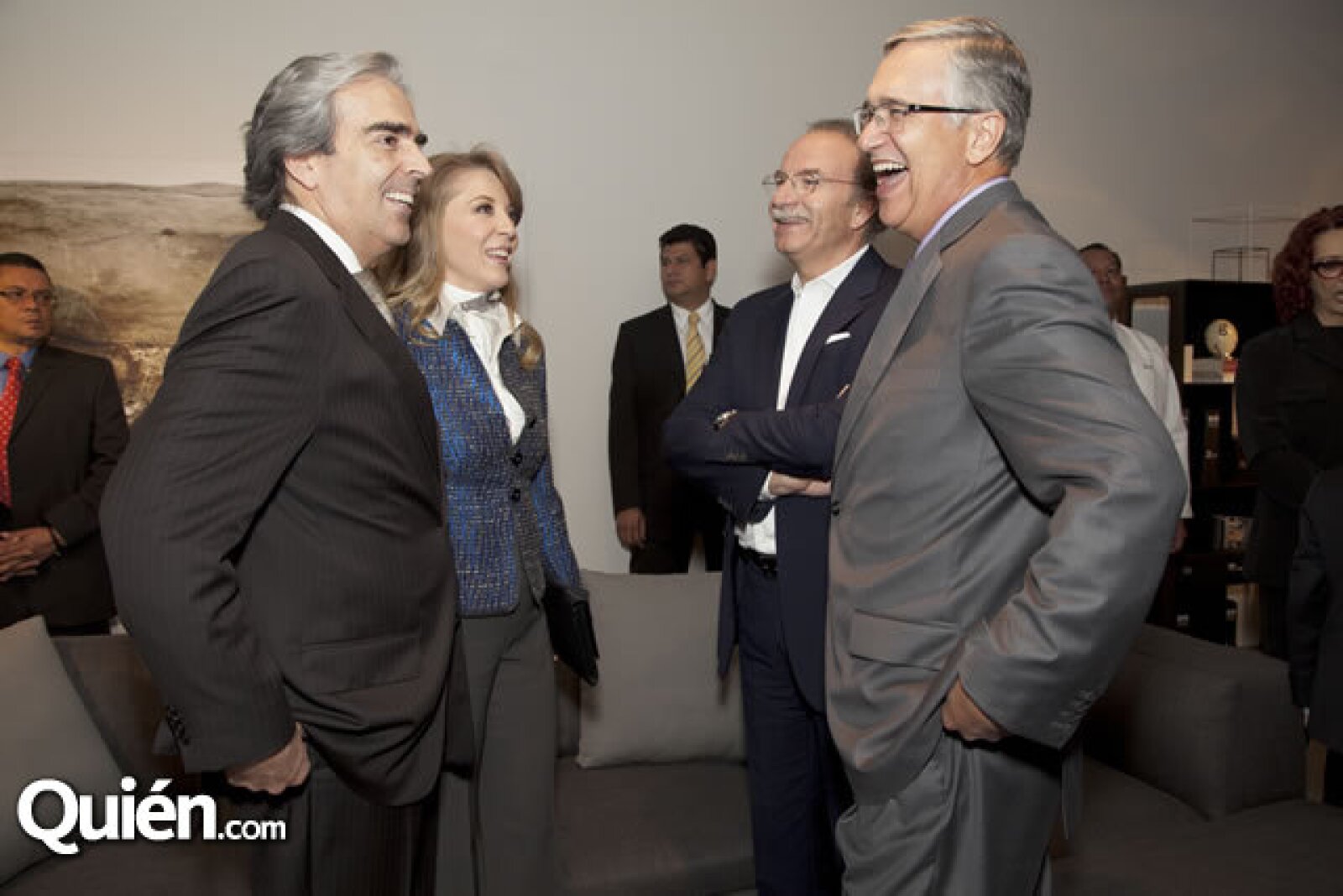 María Laura Medina inaugura B&B Italia