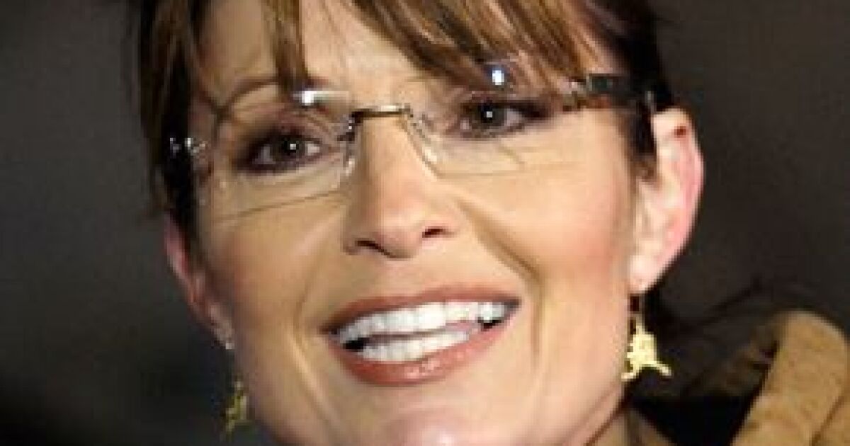Palin presentará libro de memorias en 2010