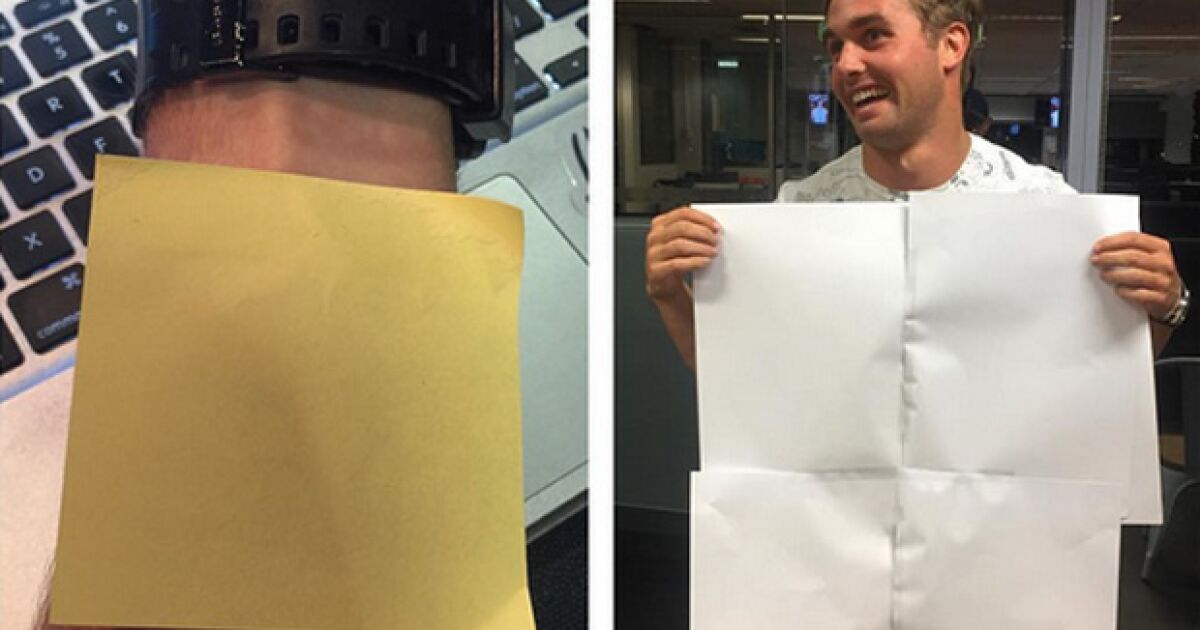 El A4 paper challenge que está causando polémica en Instagram