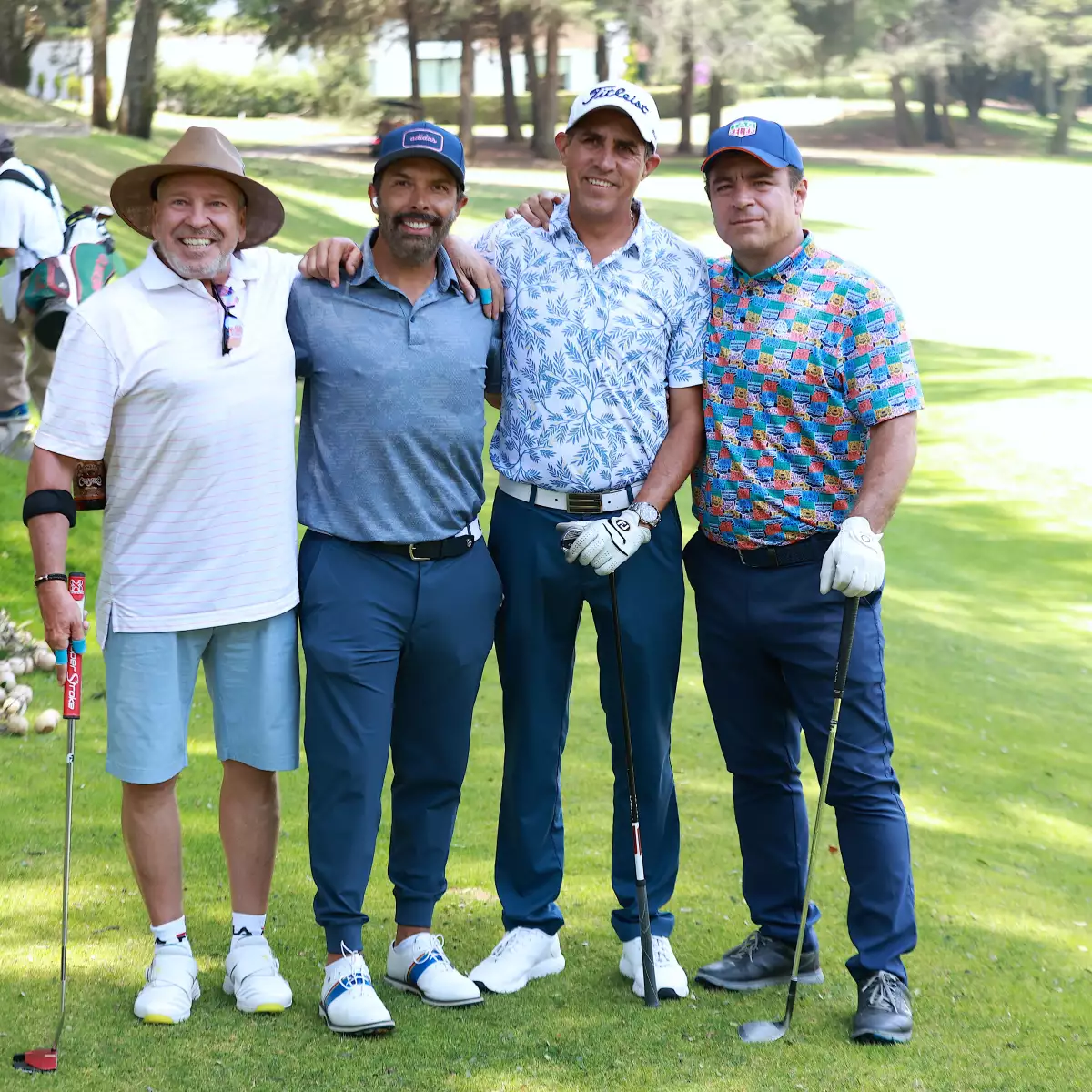 Esteban González Beckmann y Emilio Beteta en el torneo anual de Tequila Dobel