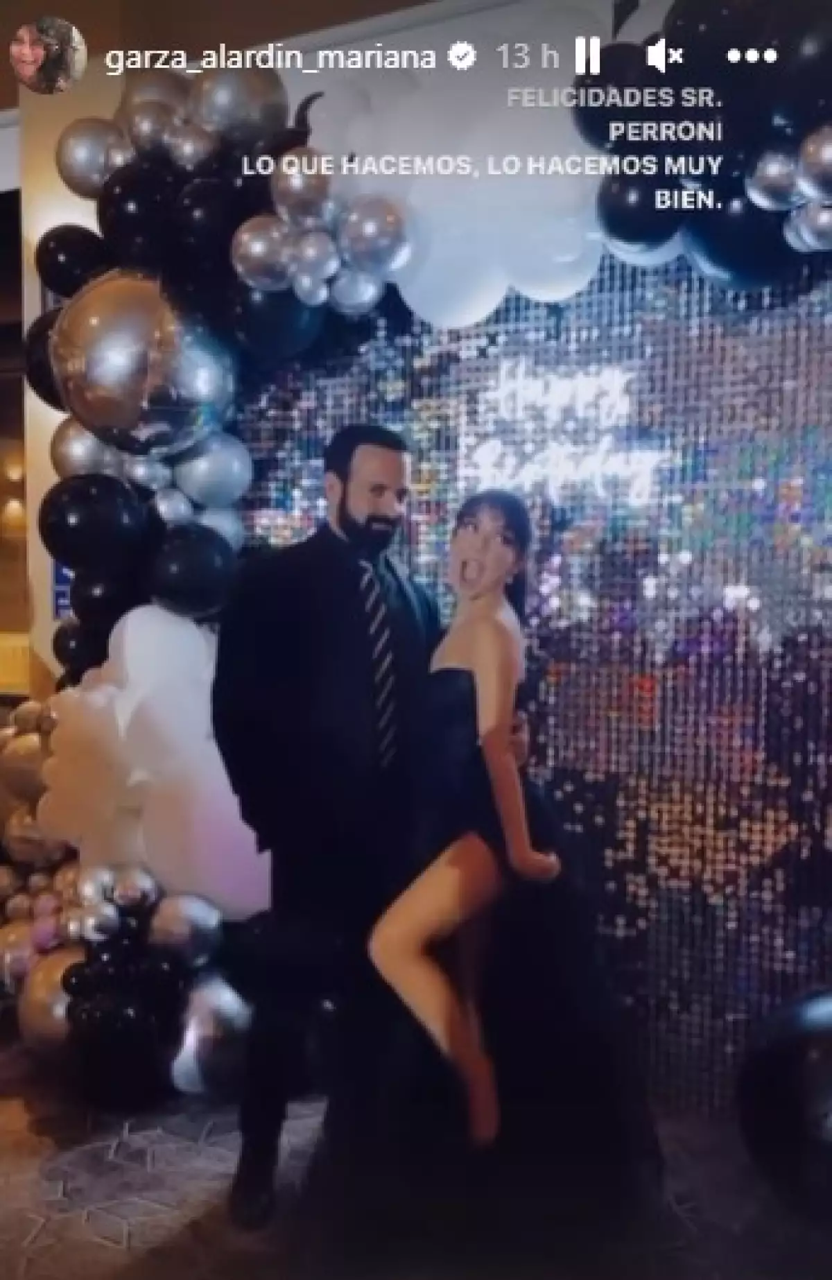 Así fue el vestido y la fiesta de XV años de María, hija de Mariana Garza